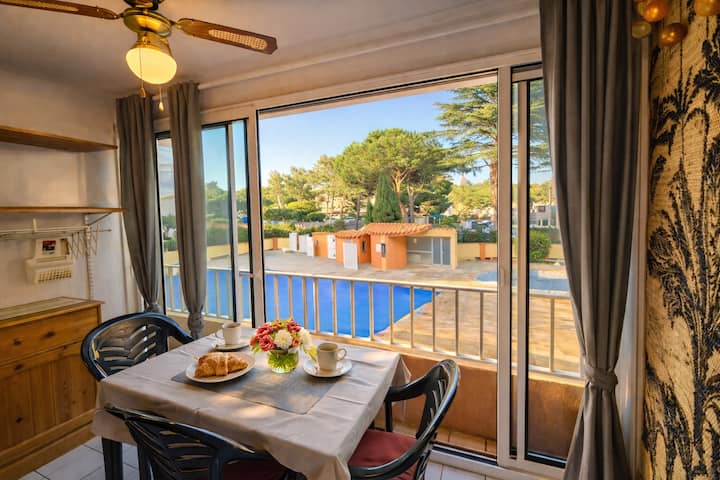 Studio Cabine • Piscine • Proche Plage • Parking - Argelès-sur-Mer