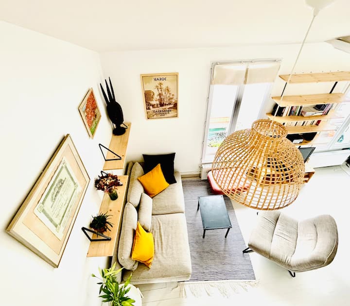 Loft Cosy Et Lumineux - ibis Styles Paris Nation Cours de Vincennes