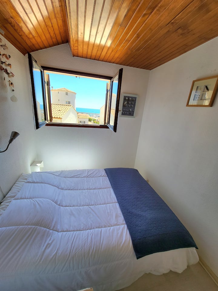 Appartement Paisible/clim/parking/plage à  500m - Saint-Pierre-la-Mer