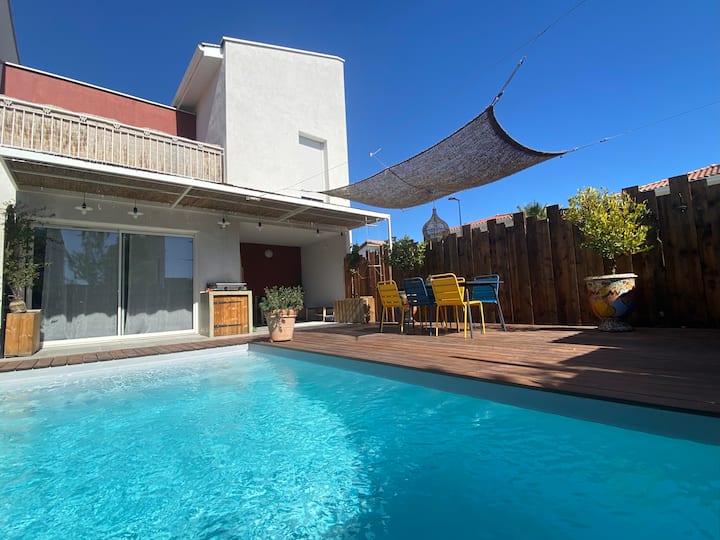 Maison Cosy • Piscine - Vendargues