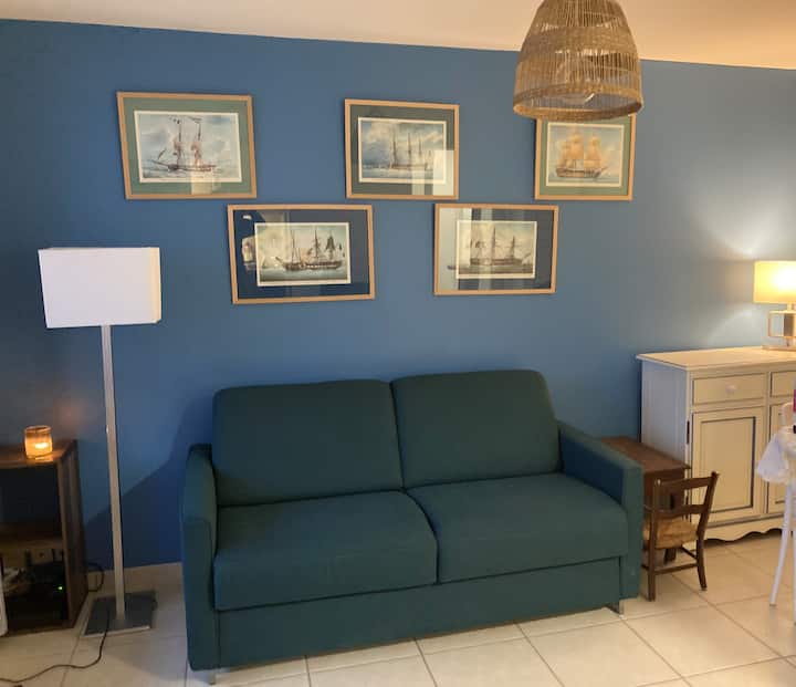 T2 Vue Mer/ Terrasse/ Rénové - Cabourg