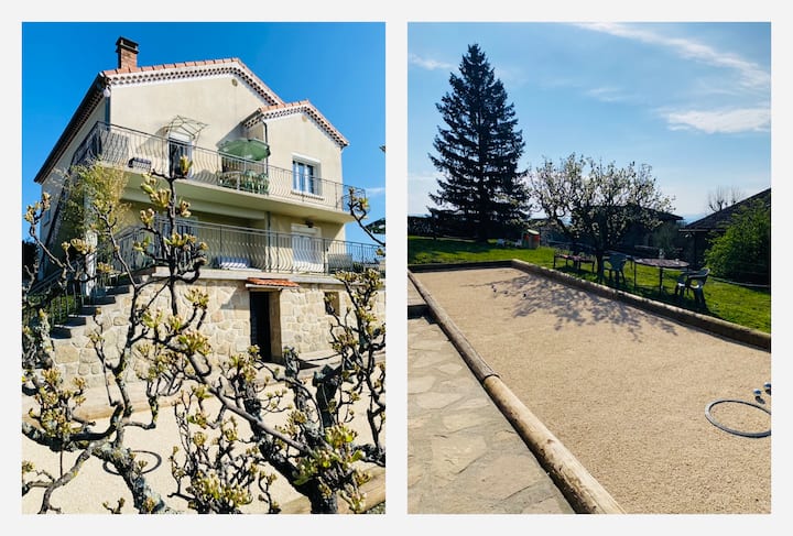 Maison Indépendante 3*
Avec Terrain Et Terrasses - Vals-les-Bains
