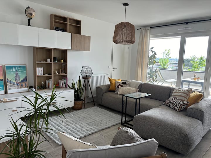 Grand T3 Avec Terrasse & Vue Sur Garonne, Bordeaux - Burdeos