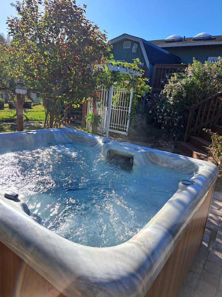 Beautiful Stylish Comfy Retreat, Private Hot Tub. - Eureka, CA