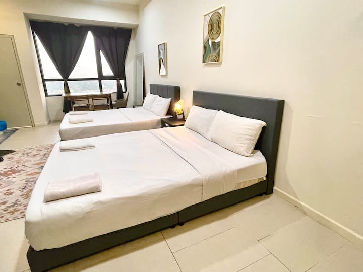 Castlesuites2 Br Tamarindwi~fi|netflix|free Arking - Cyberjaya