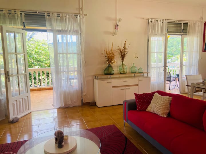 Villa “Ô Jardin D'alice” Avec Terrasse Panoramique - Deshaies