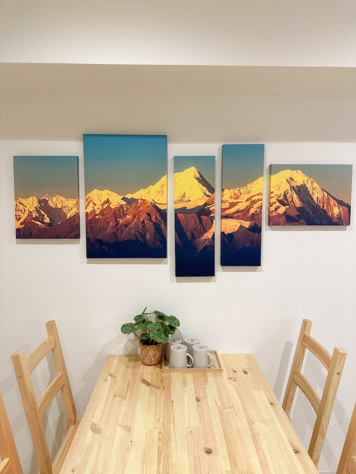 #5 Katsu House ，50平方/双床大房/直达关西机场/難波/天王寺 - Osaka