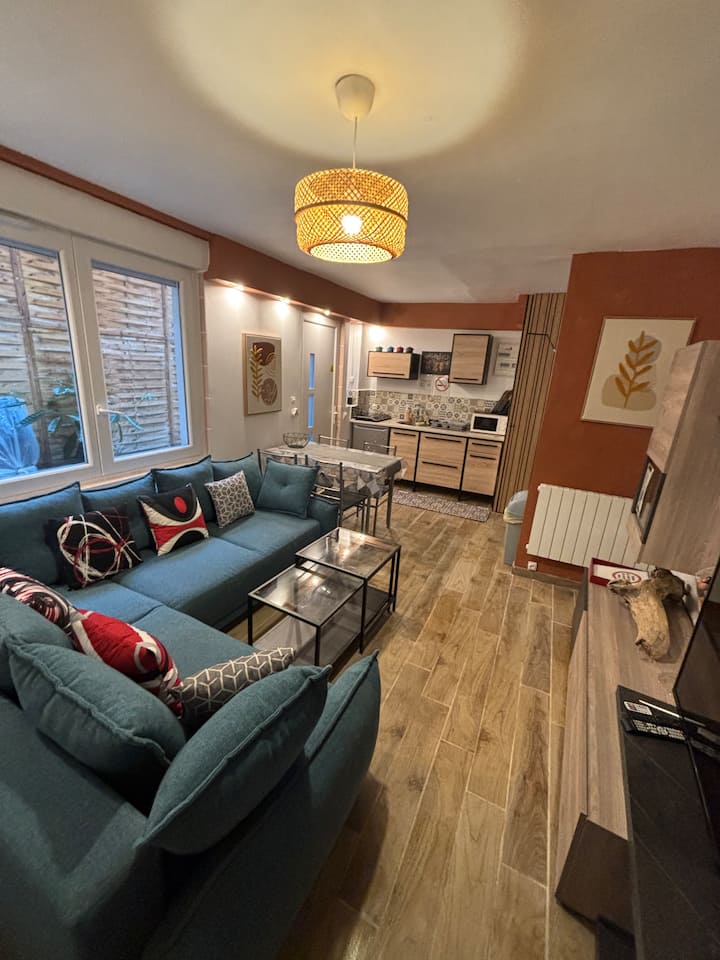 Duplex Cosy Hypercentre • Arrivée Facile • 0 Frais - Plage de Bray-Dunes