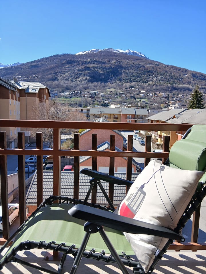 Appartement Cocooning Centre Station Briançon - Briançon