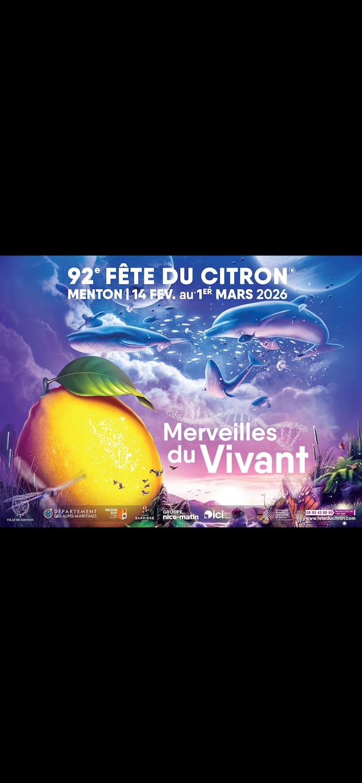 Nuovo Appartamento Vista Mare - Roquebrune-Cap-Martin