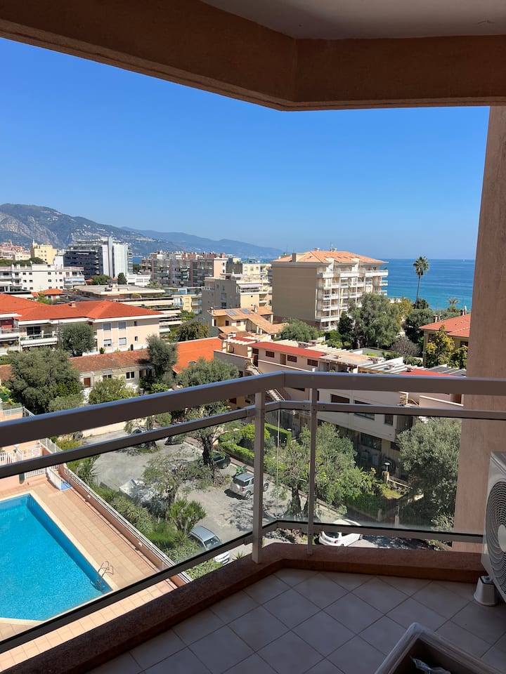 Nuovo Appartamento Vista Mare - Roquebrune-Cap-Martin