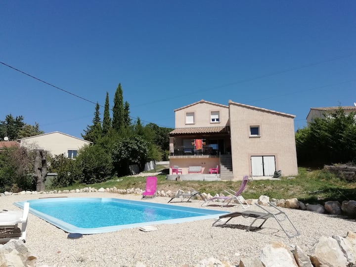 Villa Avec Piscine - Barjac
