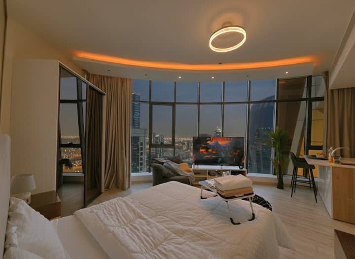 High Floor City View - Studio In Seef Area - Bahrain