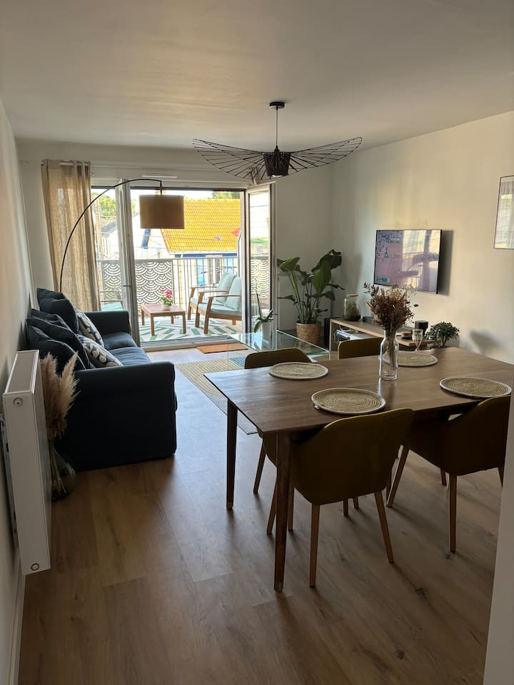 Charmant Appartement 3 Pièces - La Baule-Escoublac