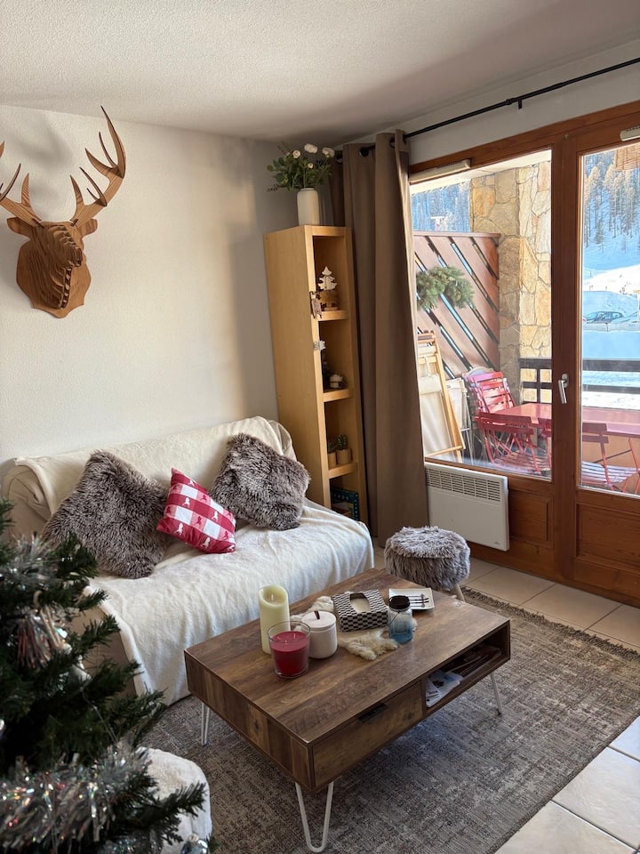 Appartement Cosy T2 Avec Balcon - Vars