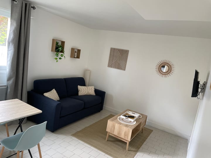 L’odyssée, Studio Rénové, Accès Direct à La Mer - Plage de Villers-sur-Mer