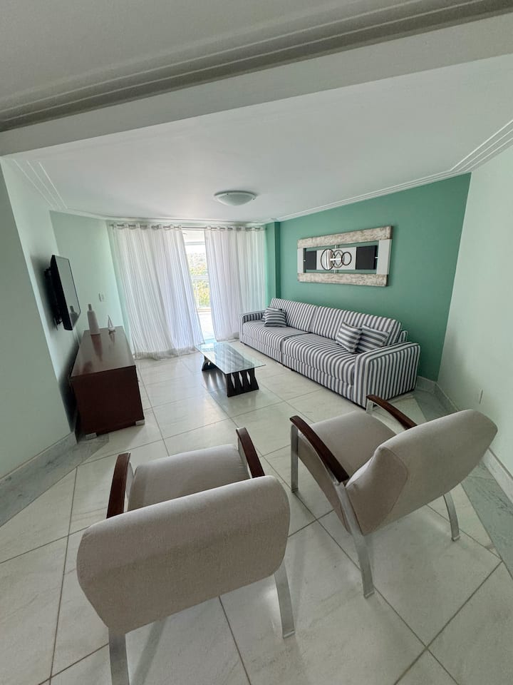 Apartamento Na Praia Da Bacutia - Vista Para O Mar - Guarapari