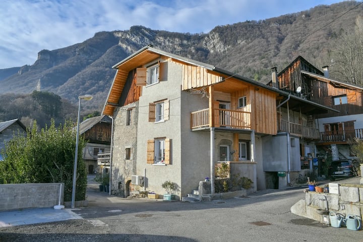 La Source Du Bonheur - Clim Wifi Terrasse - Savoie