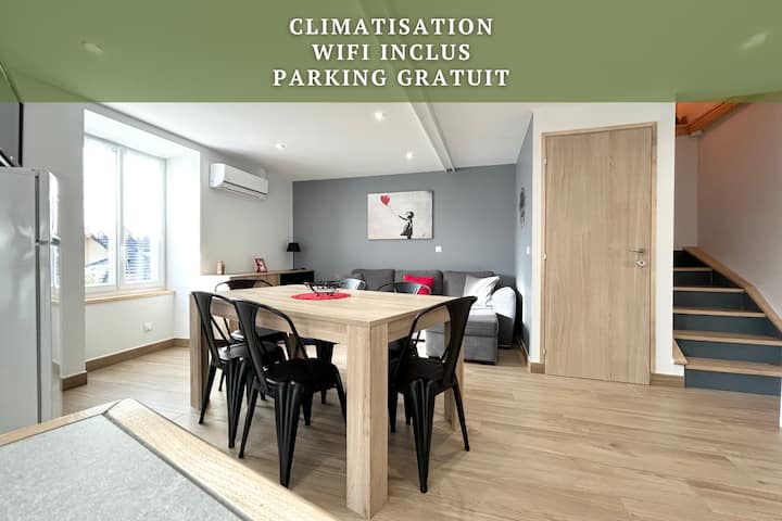 La Source Du Bonheur - Clim Wifi Terrasse By C.l.g - Aillon-le-Jeune