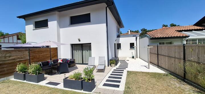 Maison Mitoyenne, 2 Terrasses, 2 Lits Doubles. - Labenne