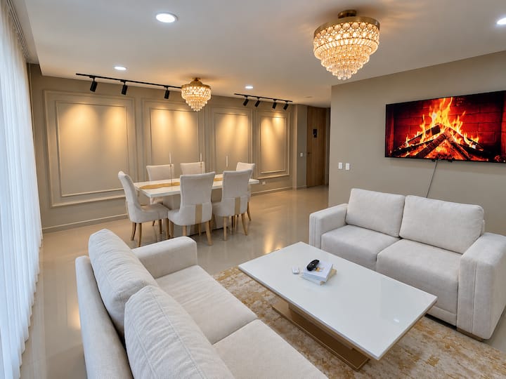 4br Golden Sunset + 5min Historic Center - Cartagena