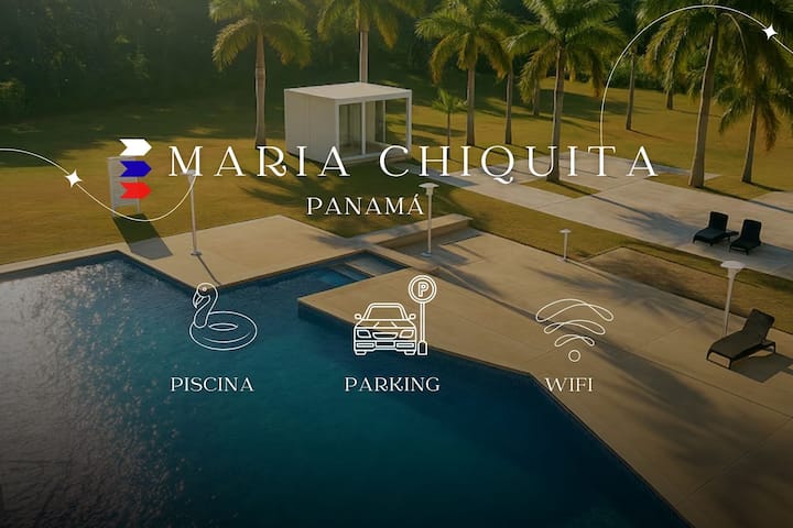 New! Apt+ac+pool+tv+parking+bbq At @Mariachiquita - Panama