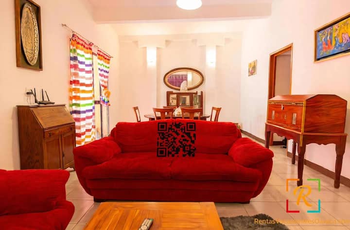 Hermosa Casa Restaurada Casa Roja - Oaxaca