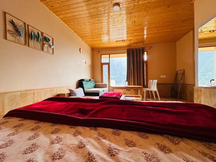 Private 1bk Furnished Studio Apartment & Kitchen - Himachal Pradesh