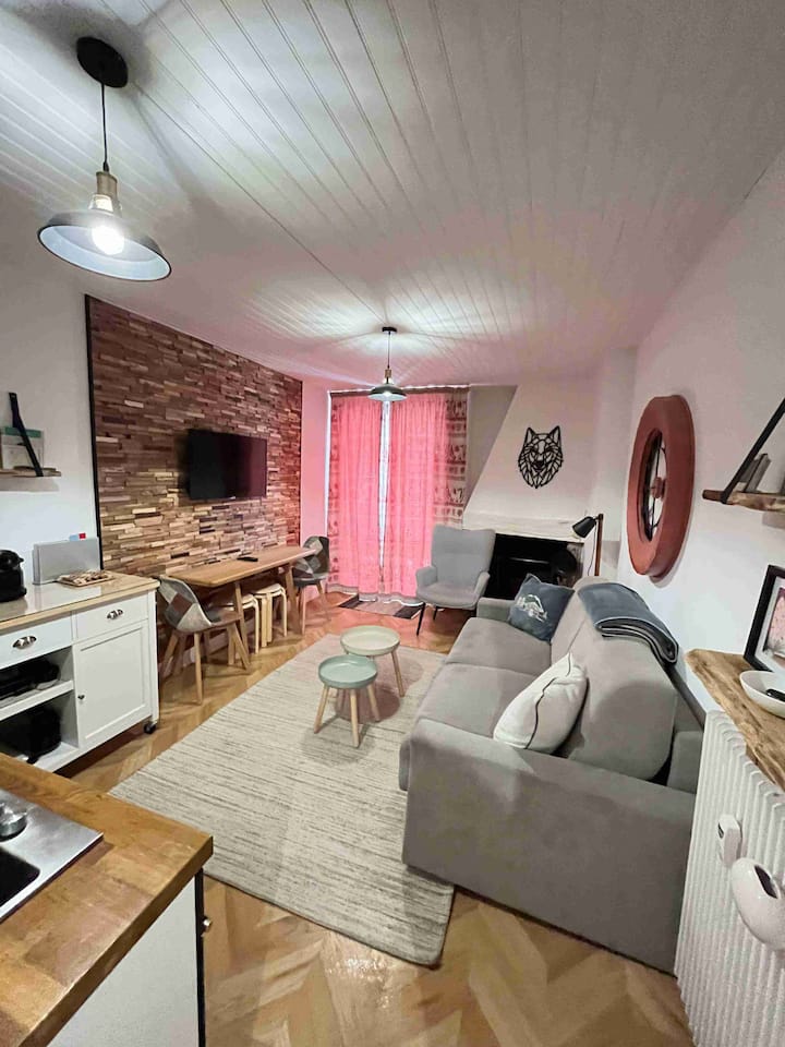 T3  Moderne 45 M2, à 5 Mn Des Pistes, Wifi, 5 Pers - Valberg