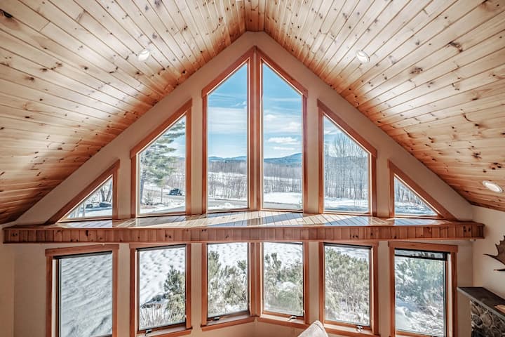 Hottub+sauna+6private Acres+15 Min To Sunday River - Maine