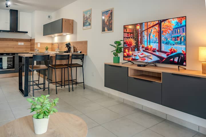 Le Stan - Centre Ville - Parking & Terrasse - Colmar