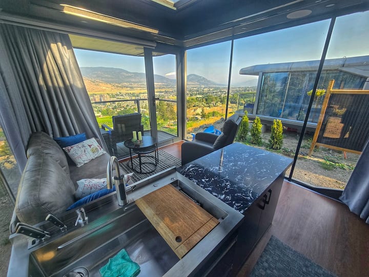 Glass Pods On Vineyard Vista View On Lakes-114 - Penticton