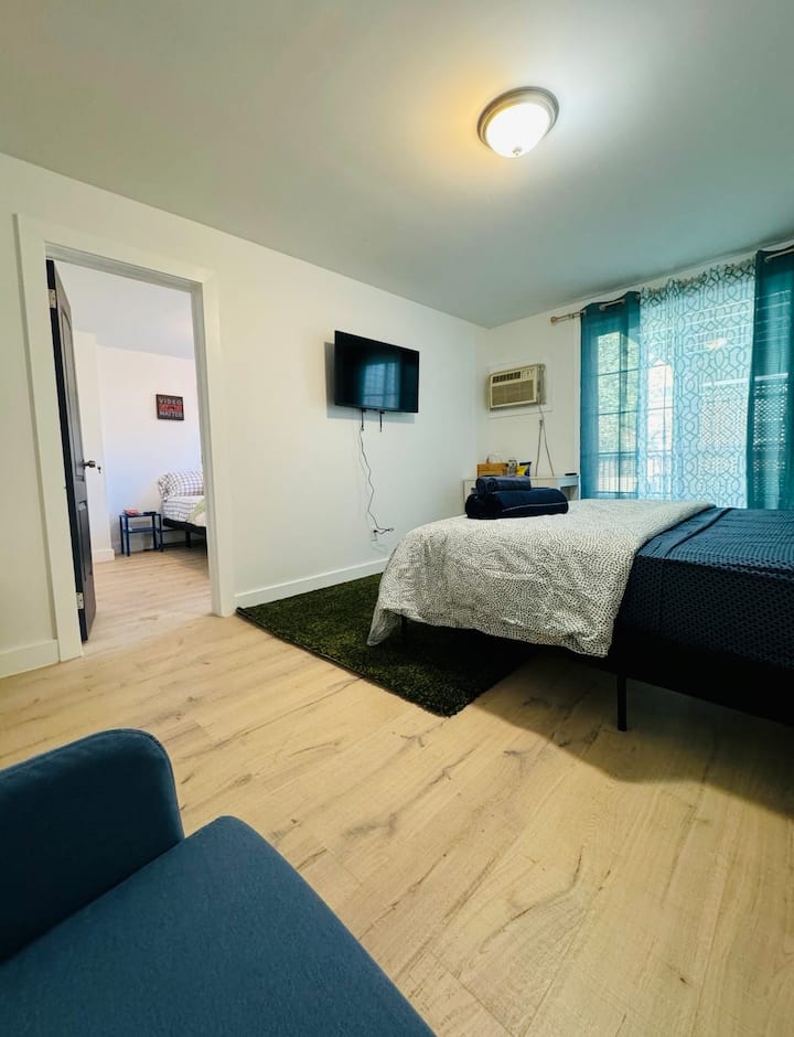 Cozy 2 Private Rooms W/huge Balcony, Close To Nyc! - 맨해튼