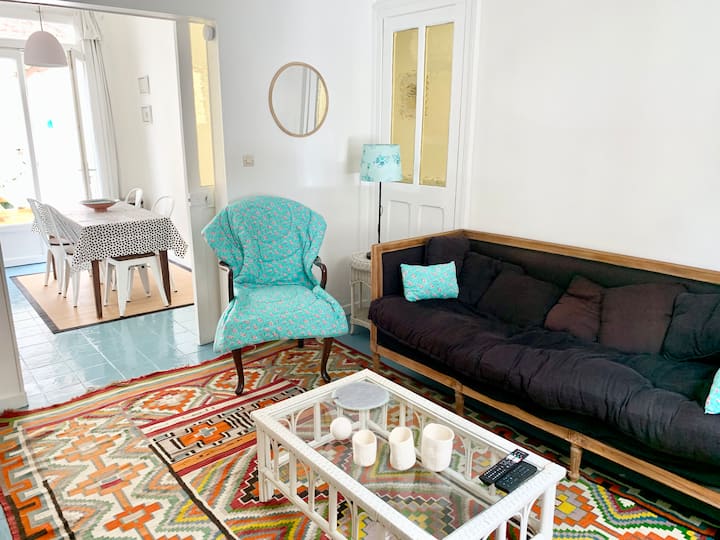 "La Maison Bleue" - Plage - 2/4 Voyageurs - Yport