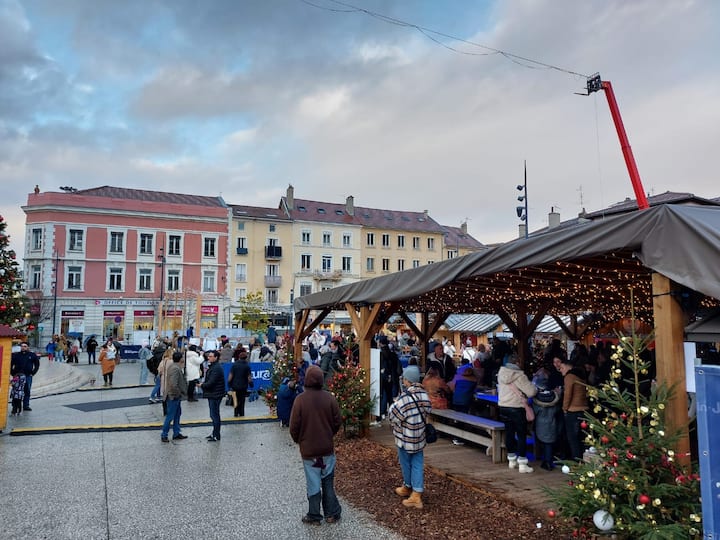 #Le Felix-ible# T2 4pers Tout Confort, Centre - L'Isle-d'Abeau