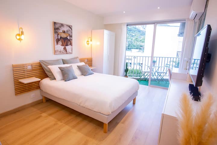 Studio Menton Proche Gare | Plage | Vue Mer - Menton