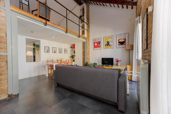 ÁTico Loft Céntrico Ruzafa - Valencia