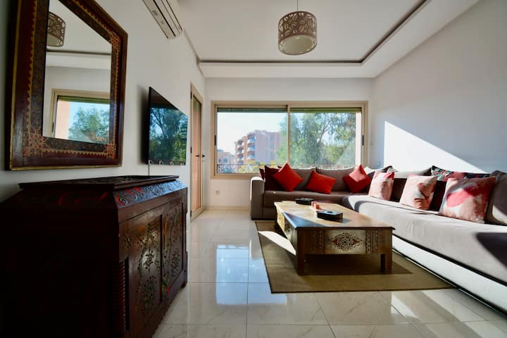Confort Moderne Propre Parking Sous-sol Et Netflix - Marrakech