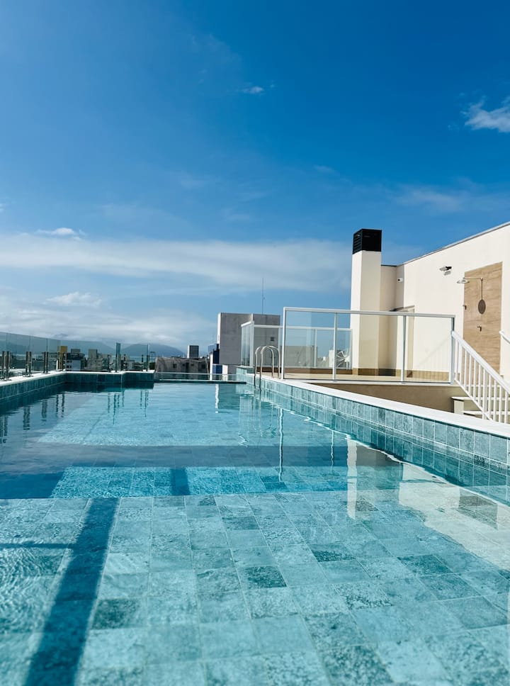Apto Novo - Sauna, Hidro Aquecida E Piscina! - Ubatuba