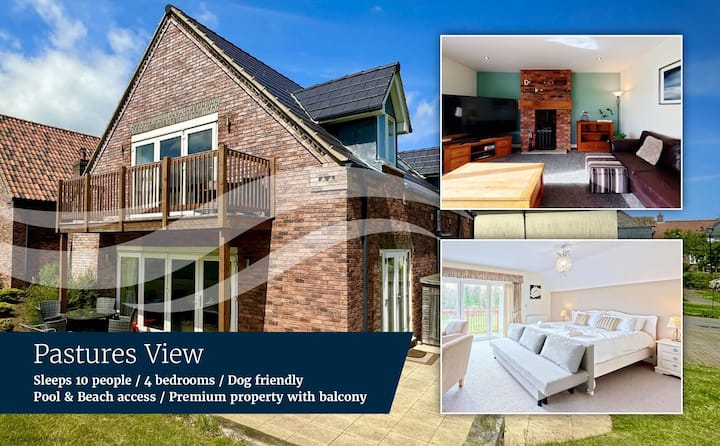Pastures View - Pool And Beach Access - Filey