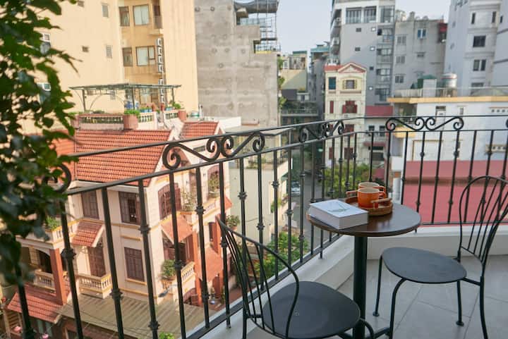 Cozy 1 Bed Apt/city View/big Balcony/old Quarter - China