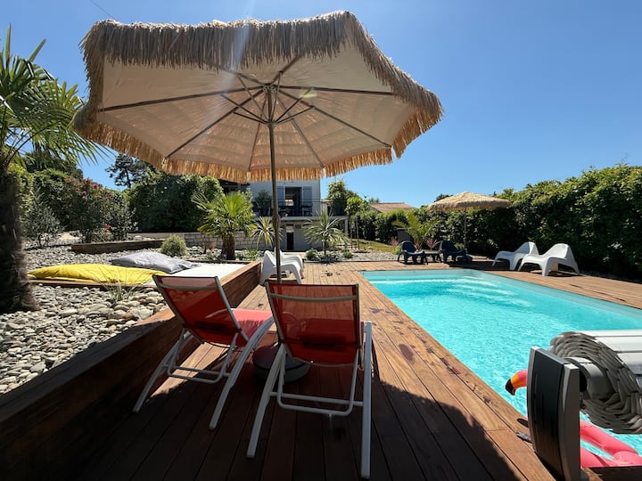 Maison 8/10pers/piscine Chauffée - Saint-Palais-sur-Mer