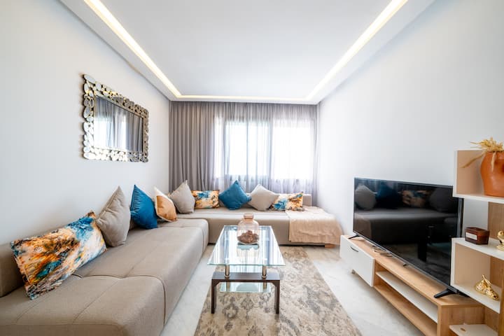 Sunny Corniche Appartement 2bd - Casablanca, Maroc