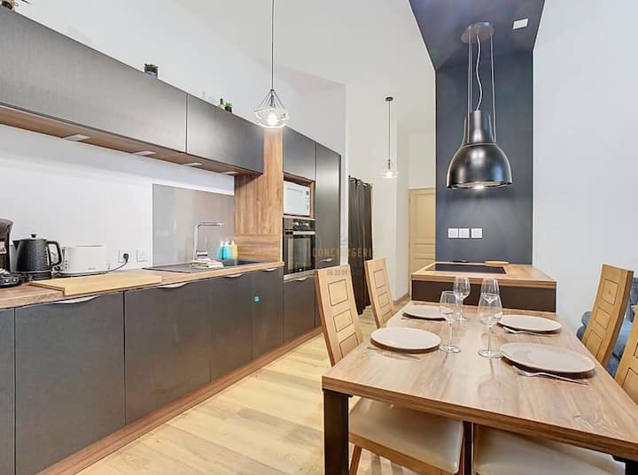 Le Cèdre De Jori : 55m2, 2 Chambres, Centre-ville - Voiron