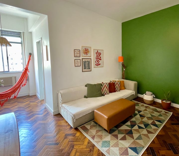 Copa Verde 2 Quadras Da Praia  Com Vista Do Cristo - Rio de Janeiro