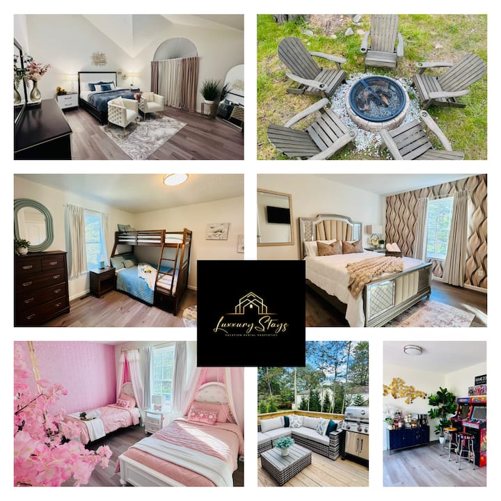 In Suite Jacuzzi|water Parks|games| Fire Pit - Tobyhanna, PA