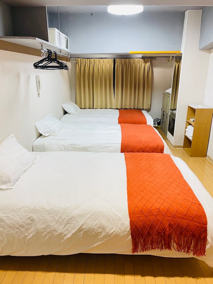 102- Family Hostel With 3 Beds ： 3 Adults & 3kids - Ueno