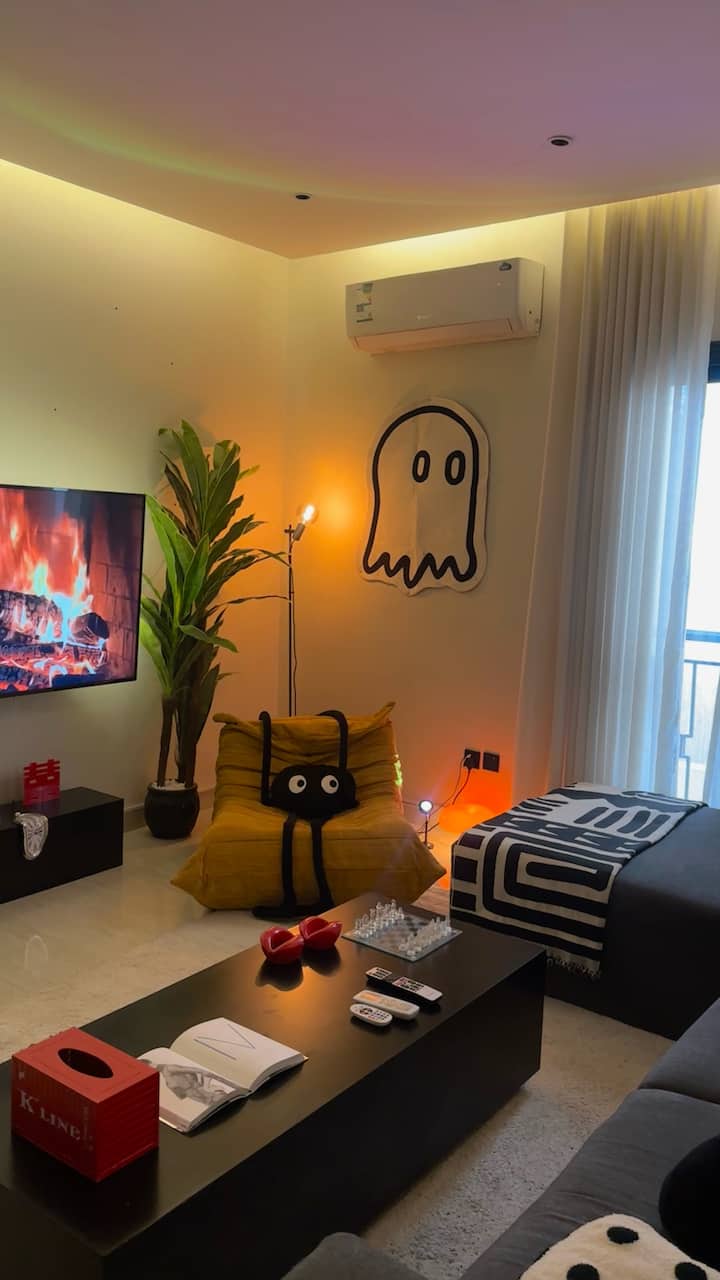 1br With Home Cinema In Al-aqiq - Riad