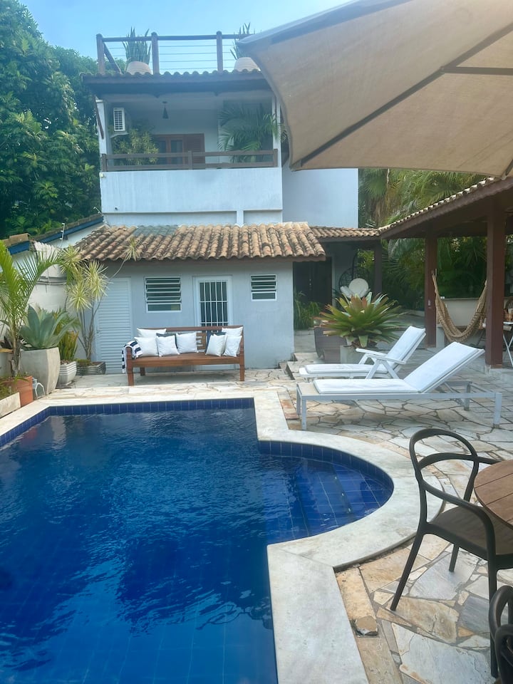 Casa De Praia Com Piscina Em São Sebastião - Brésil