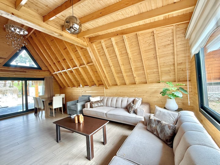 Marmaris Hisarönü ÖZel Havuzlu Ahşap Villa - Orhaniye